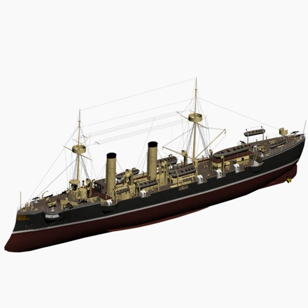 3ds max irene cruiser imperial german