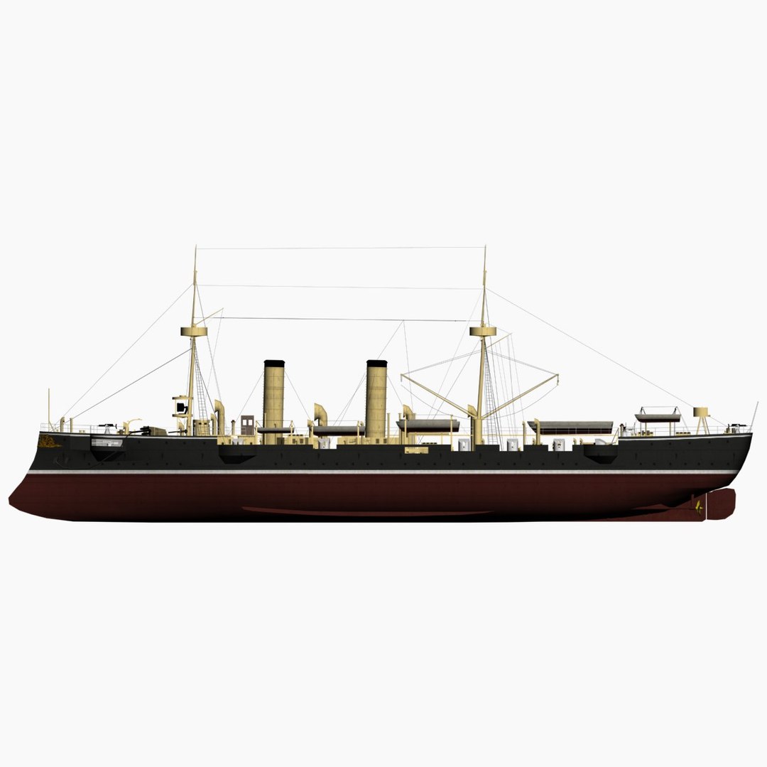 3ds Max Irene Cruiser Imperial German