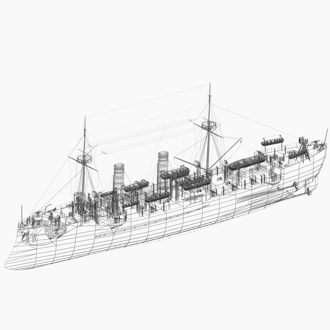 3ds Max Irene Cruiser Imperial German