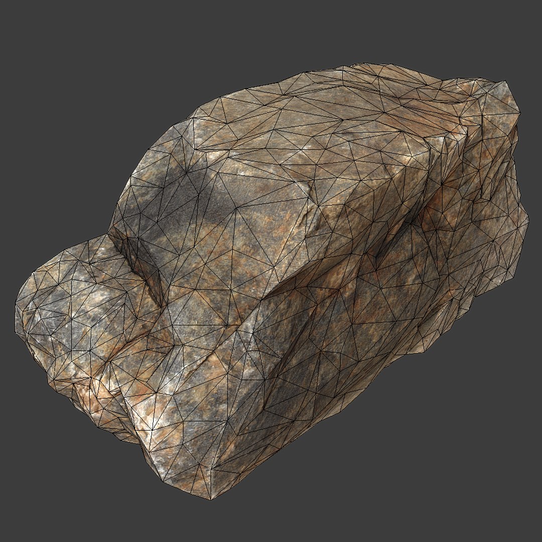 3d model stone scan
