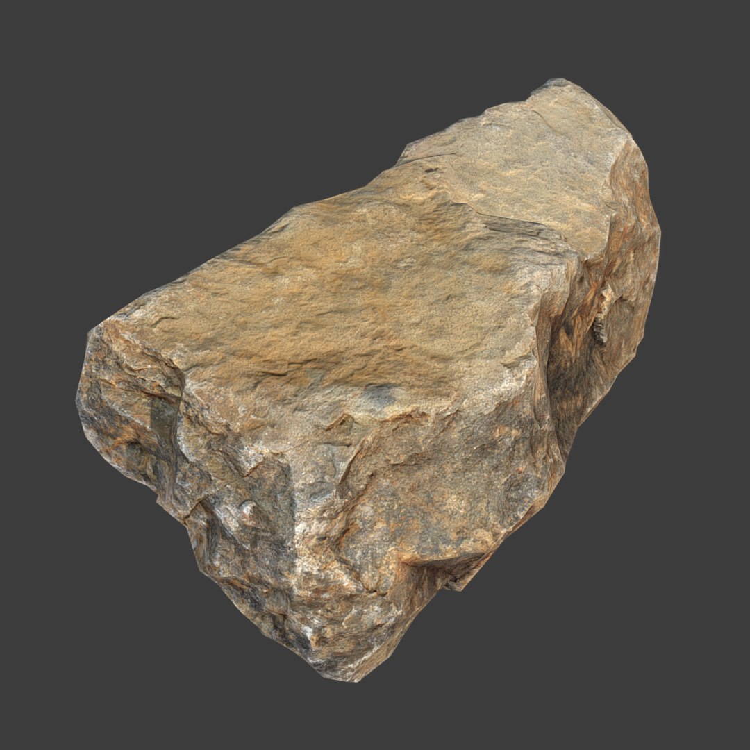 3d model stone scan