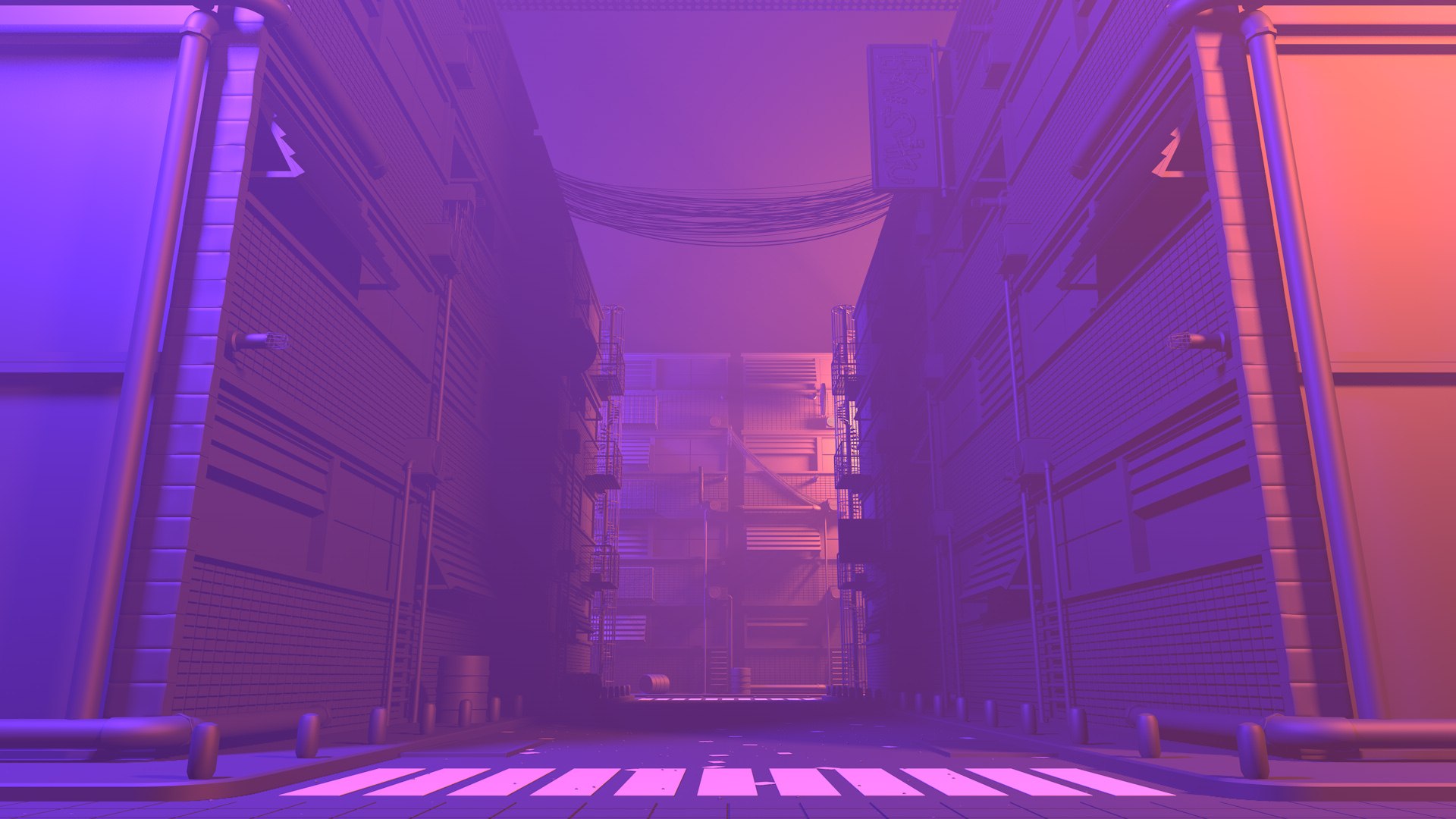 Stylized Street Environment 3D Model - TurboSquid 1714233