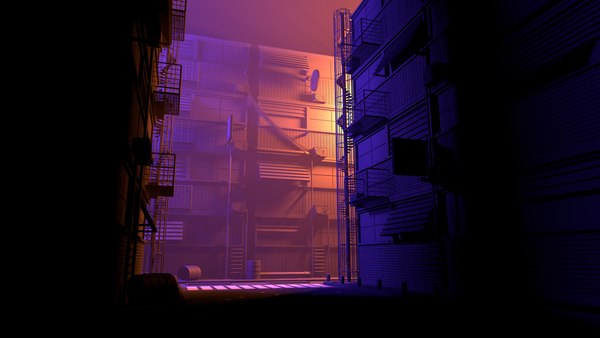 Stylized Street Environment 3D model - TurboSquid 1714233