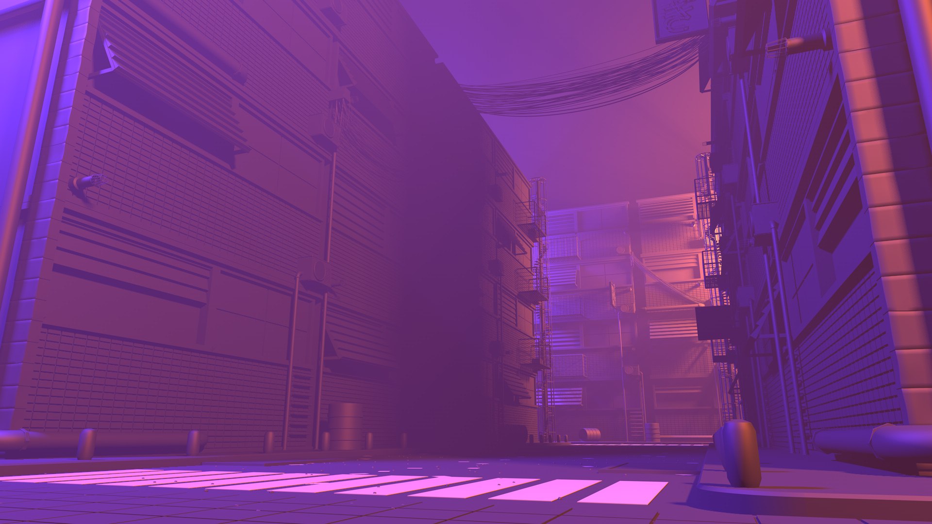 Stylized Street Environment 3D Model - TurboSquid 1714233