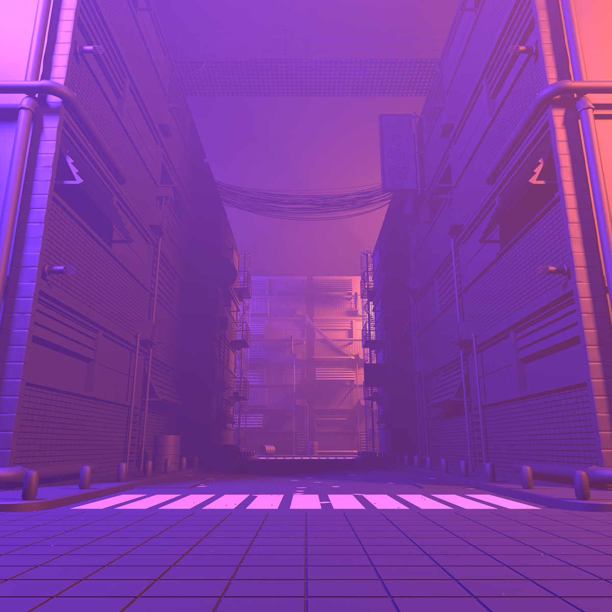 Stylized Street Environment 3D model - TurboSquid 1714233