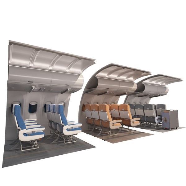 Airplane Interior 3D Models for Download | TurboSquid