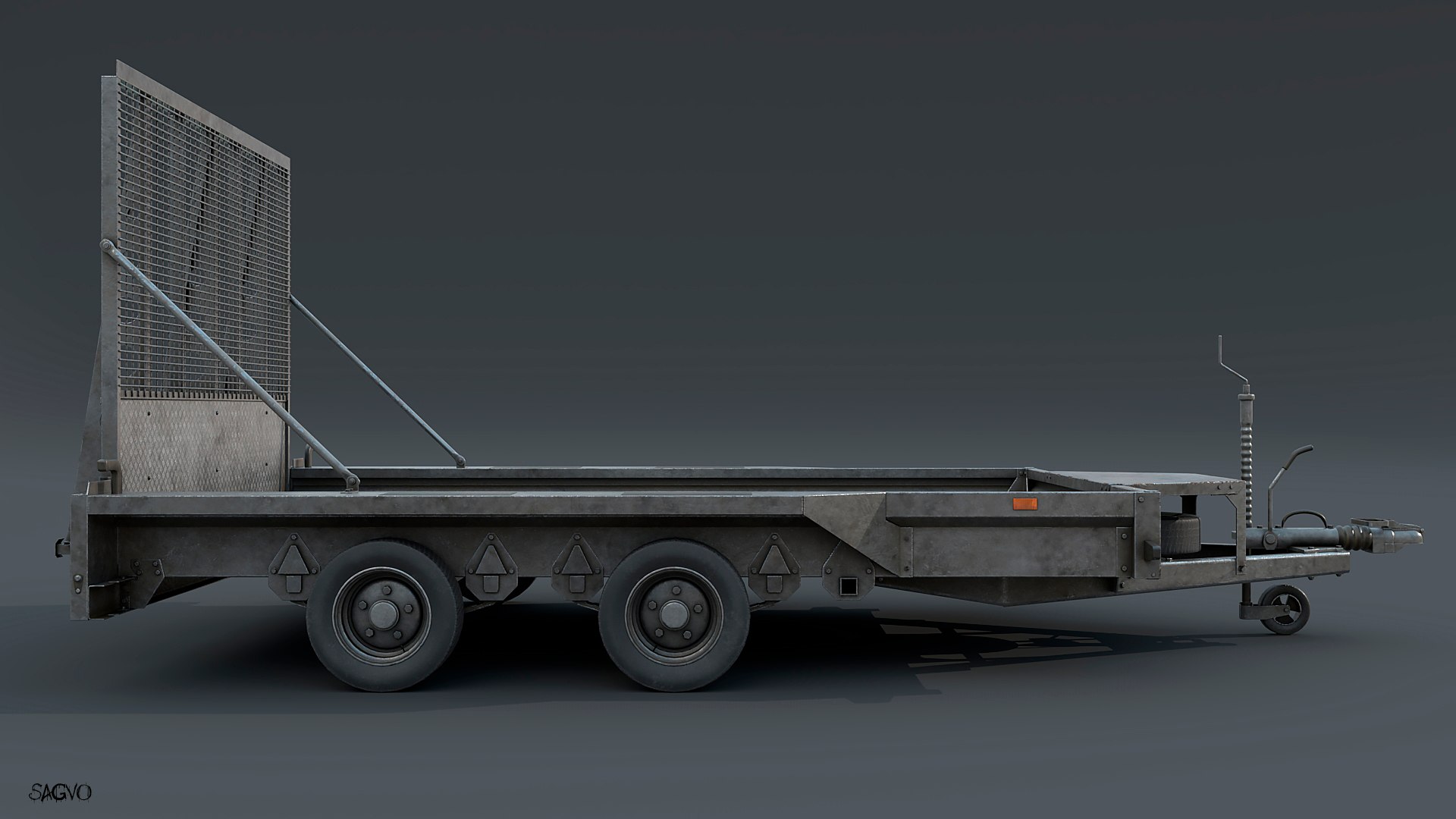 3D Trailer Model - TurboSquid 1231172