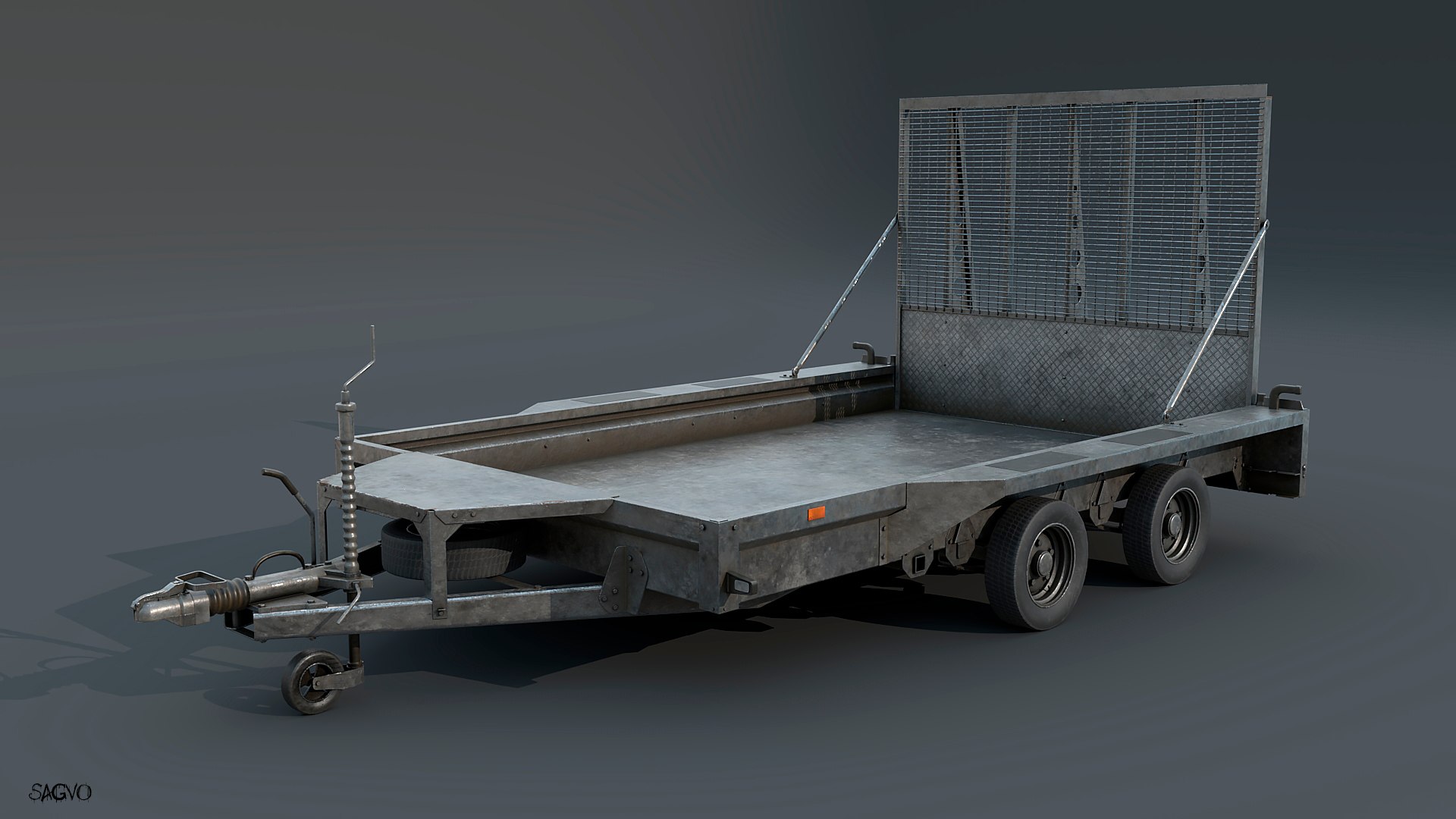 3D Trailer Model - TurboSquid 1231172