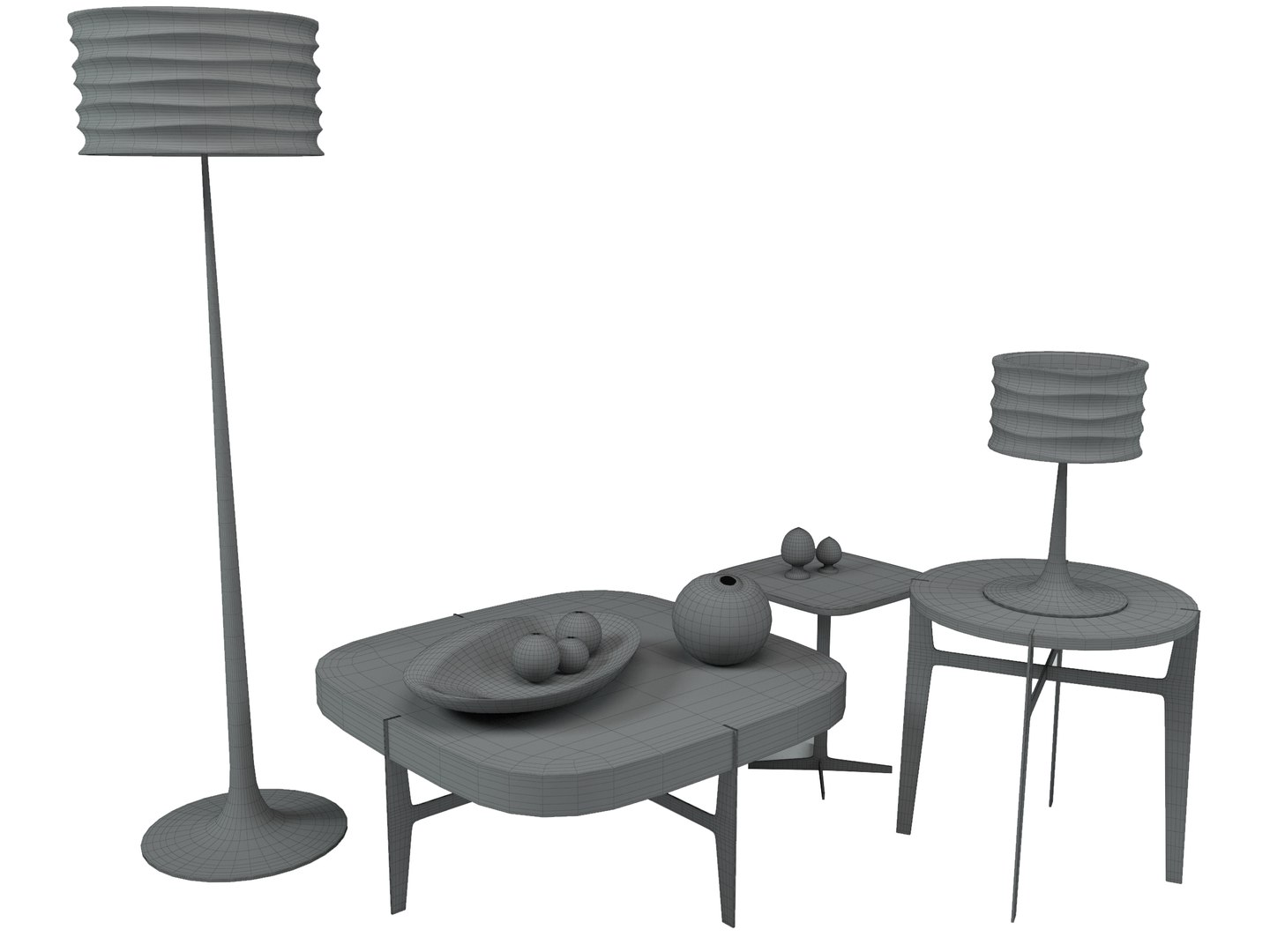Ido Table Onda 3D Model - TurboSquid 1224552