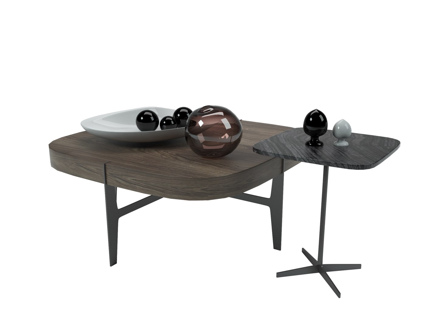 Ido Table Onda 3D Model - TurboSquid 1224552