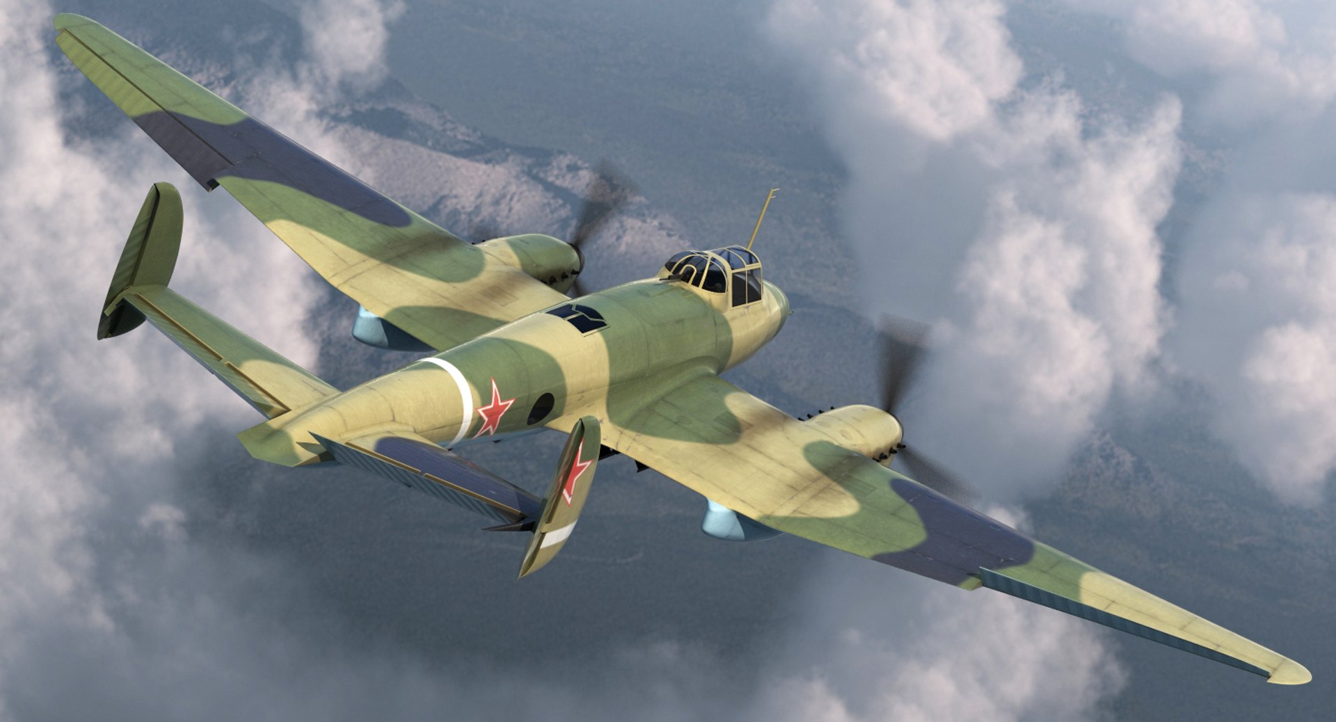 3D Soviet Wwii Light Bomber - TurboSquid 1200522