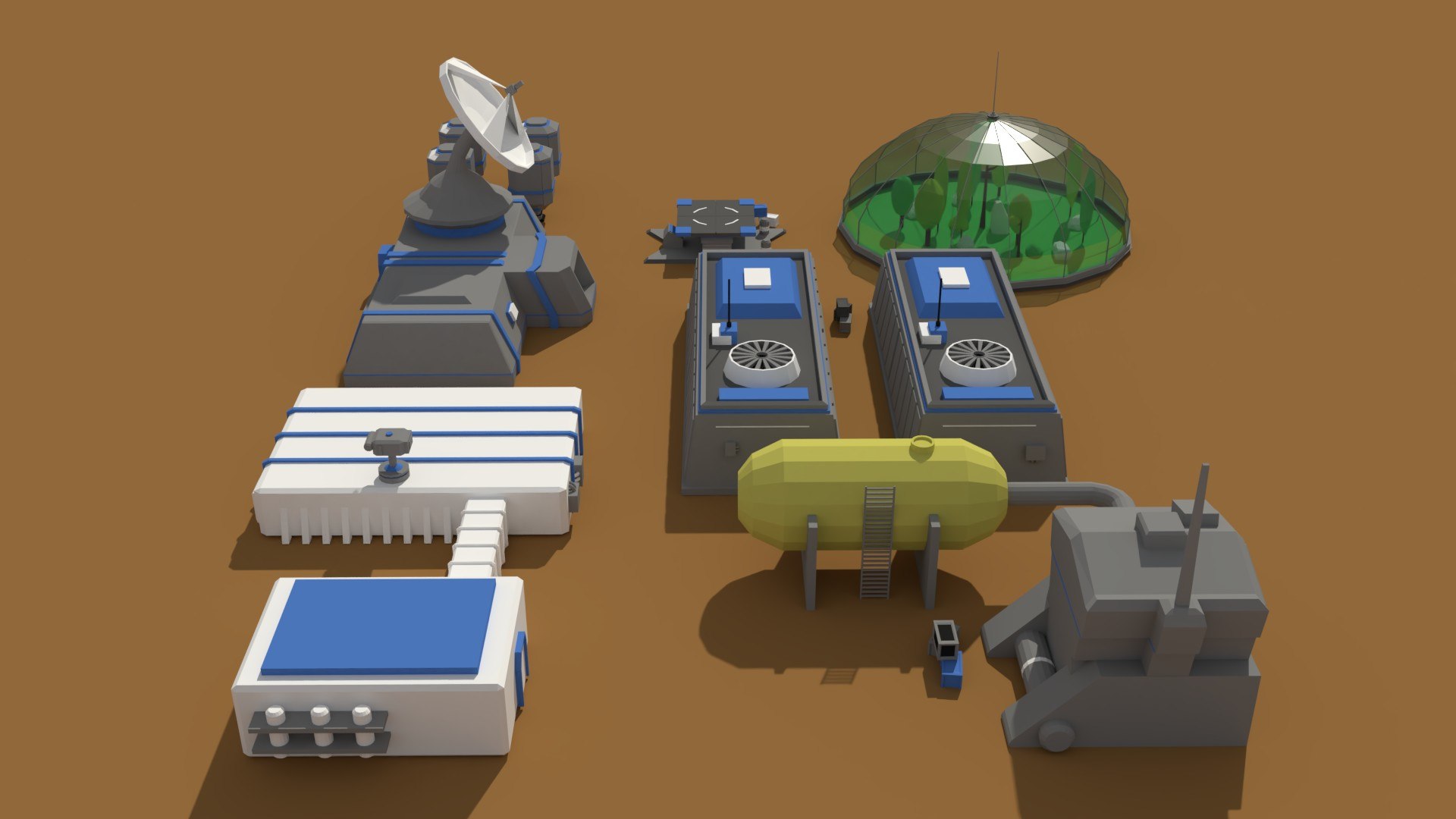 Scifi Glass 3D Model - TurboSquid 1319716