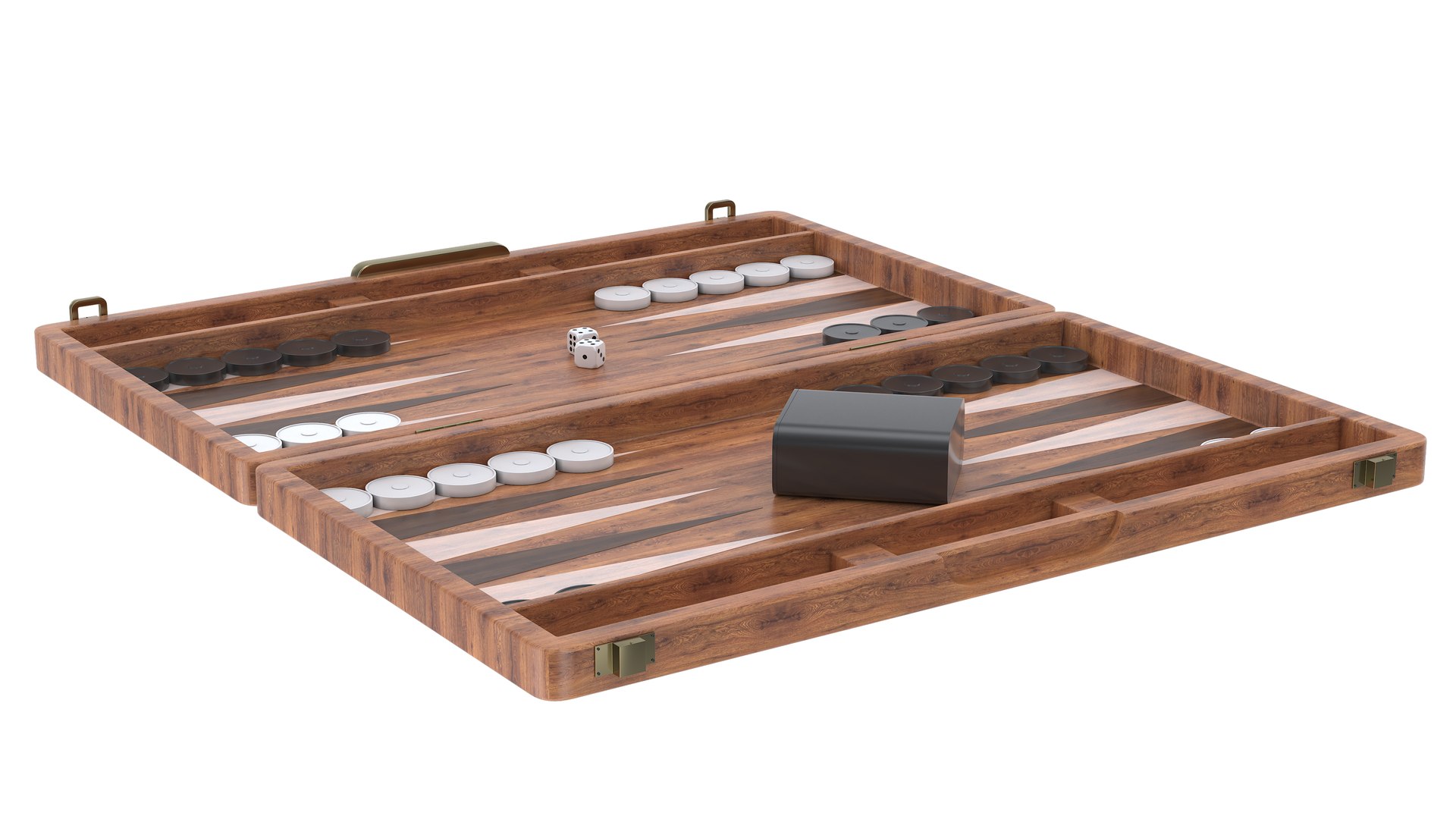 Backgammon Board Game Model - TurboSquid 2325836