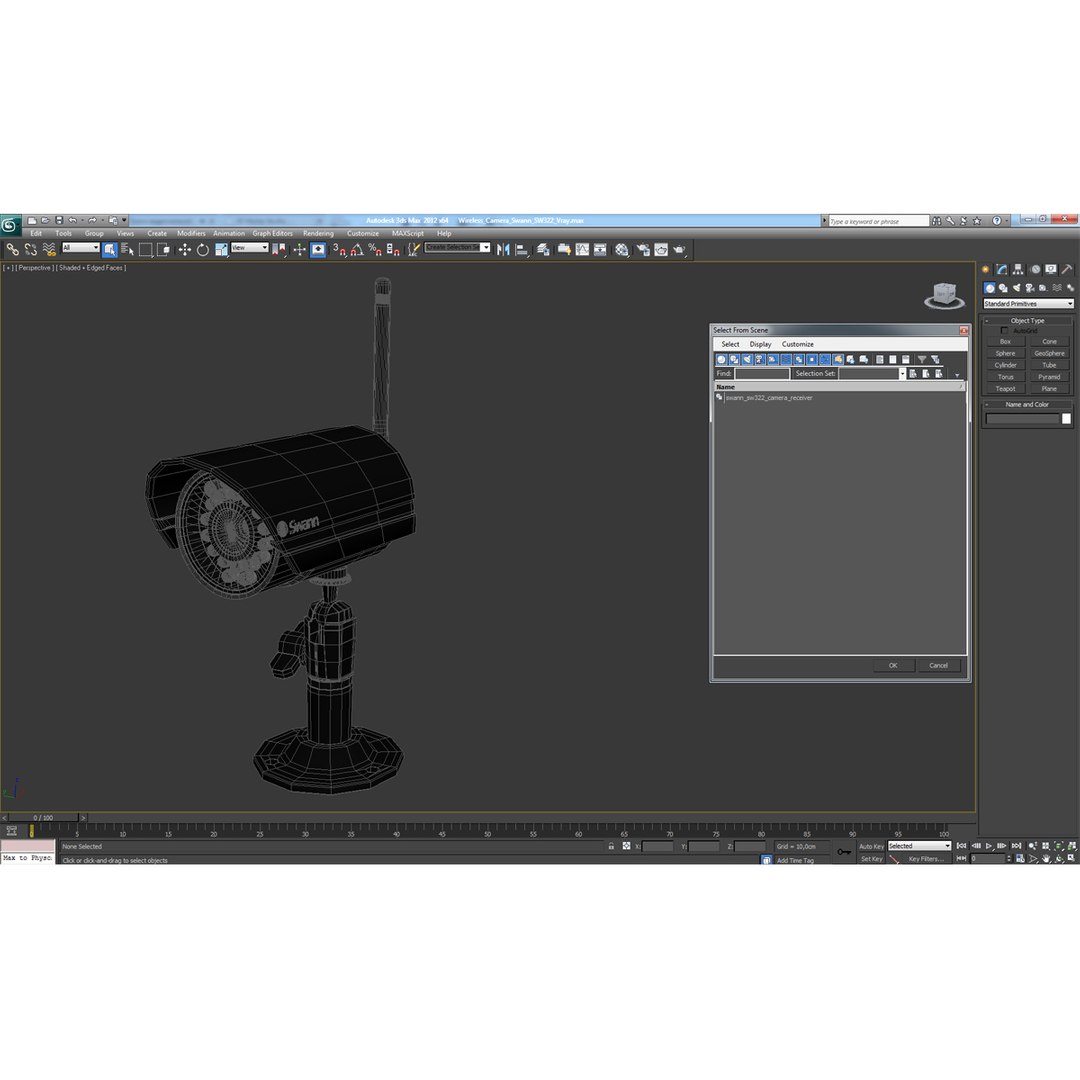 wireless camera swann sw322 3d max