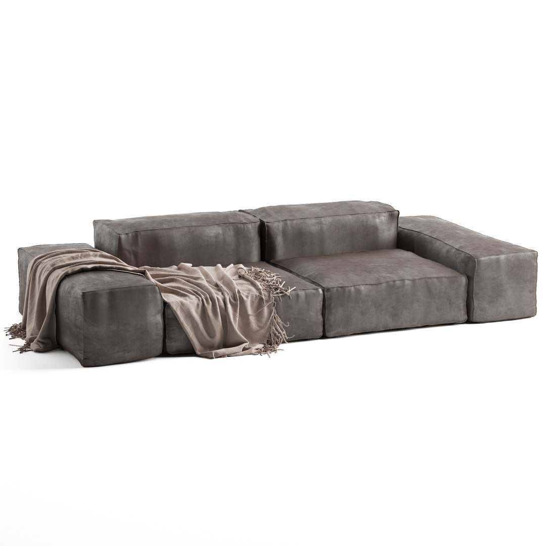 Extrasoft Sofa 3D Model - TurboSquid 2174966