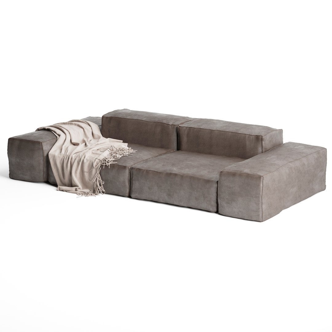 Extrasoft Sofa 3D Model - TurboSquid 2174966