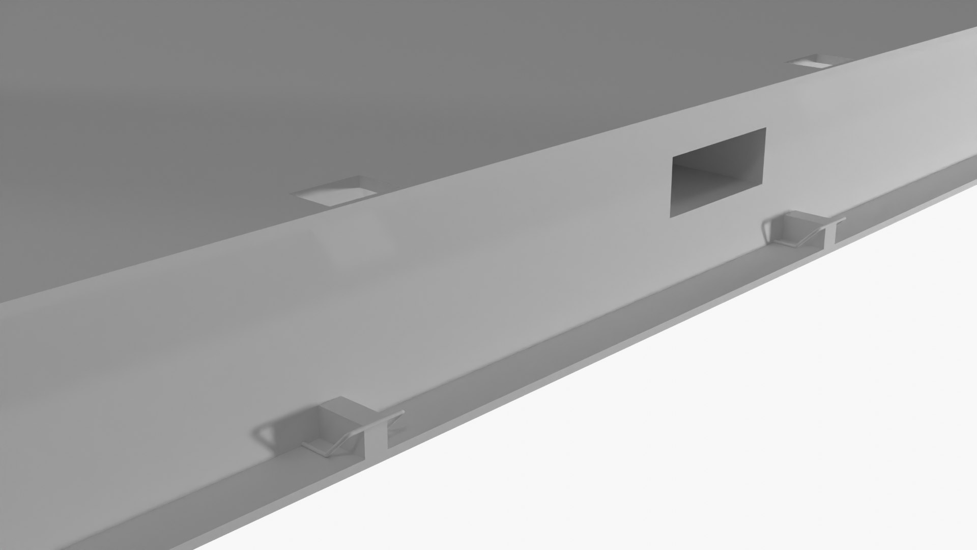 Container 20 Flat Rack No Texture Model - TurboSquid 2009501