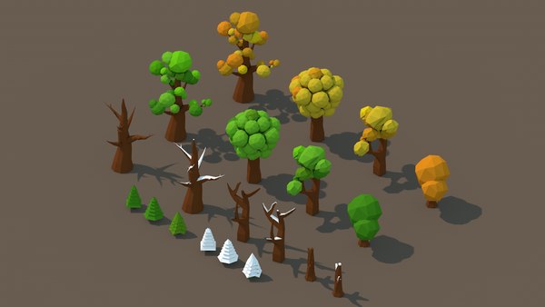 3d model tree pack