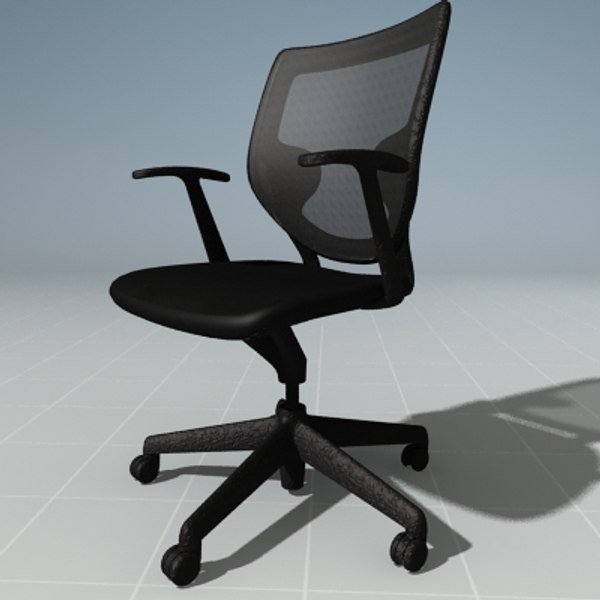 3d office chair