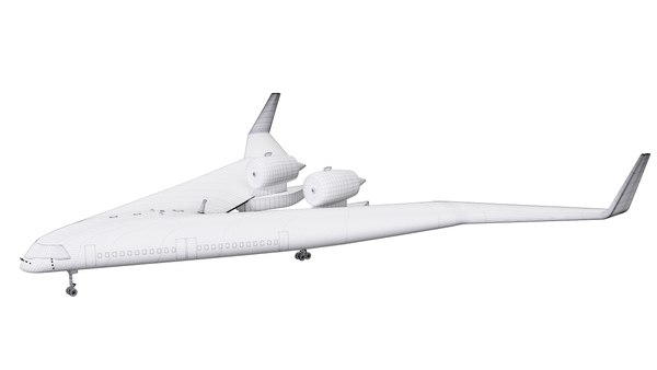 3D Flying V Plane - TurboSquid 1798206
