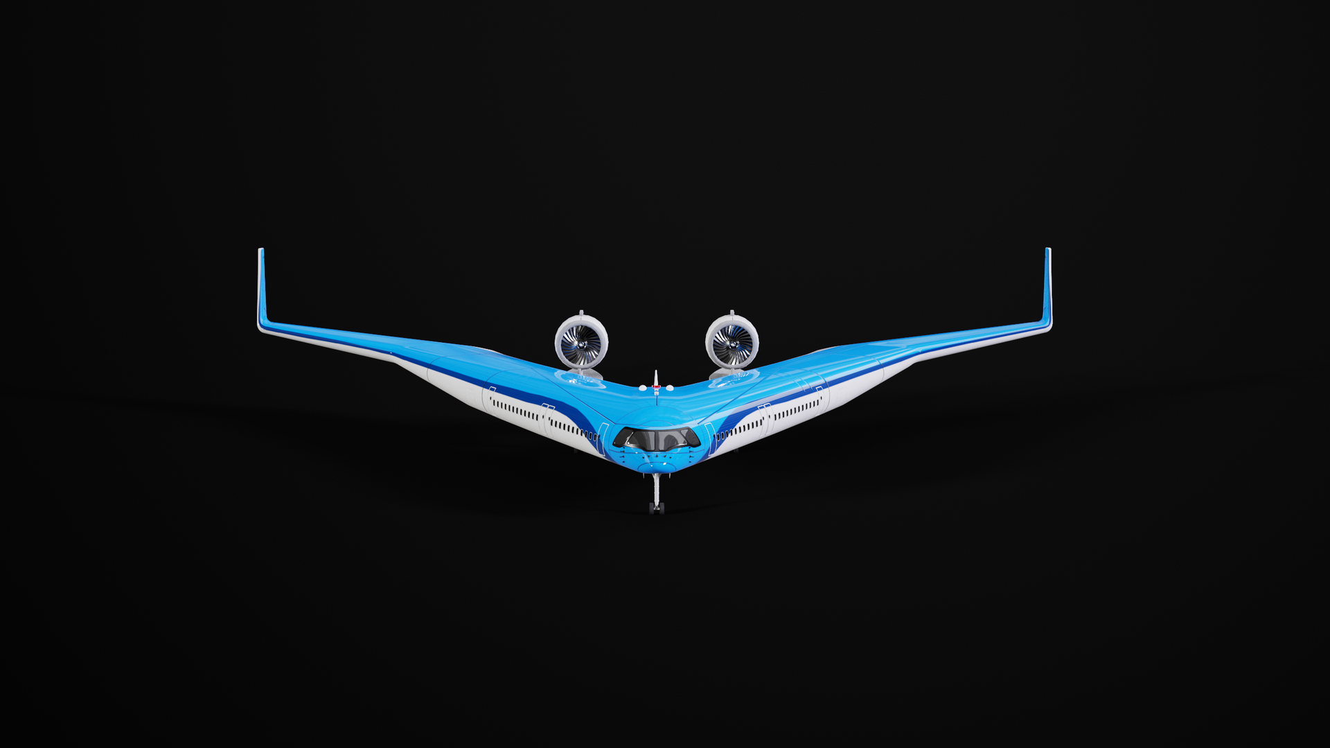 3D Flying V Plane - TurboSquid 1798206