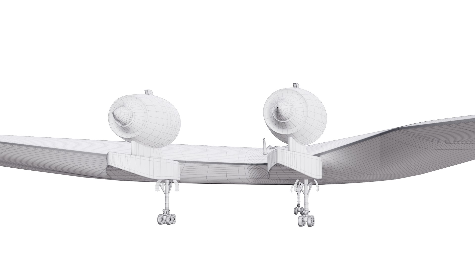 3D Flying V Plane - TurboSquid 1798206