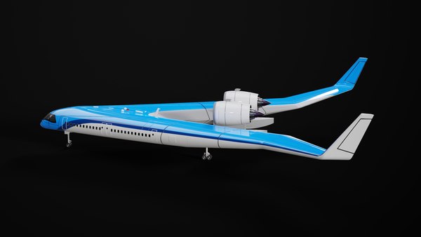 3D Flying V Plane - TurboSquid 1798206