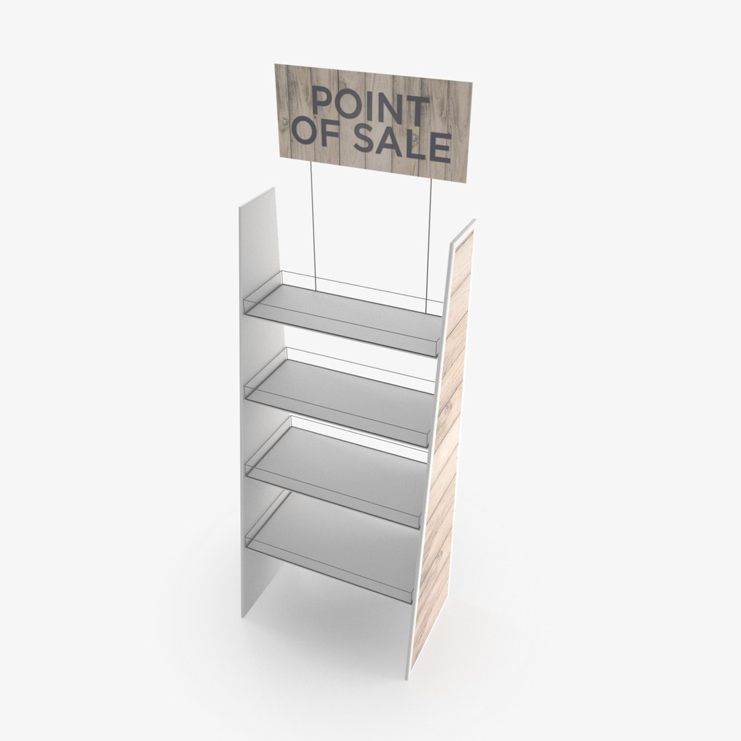 Display Rack 3D Model - TurboSquid 1372967