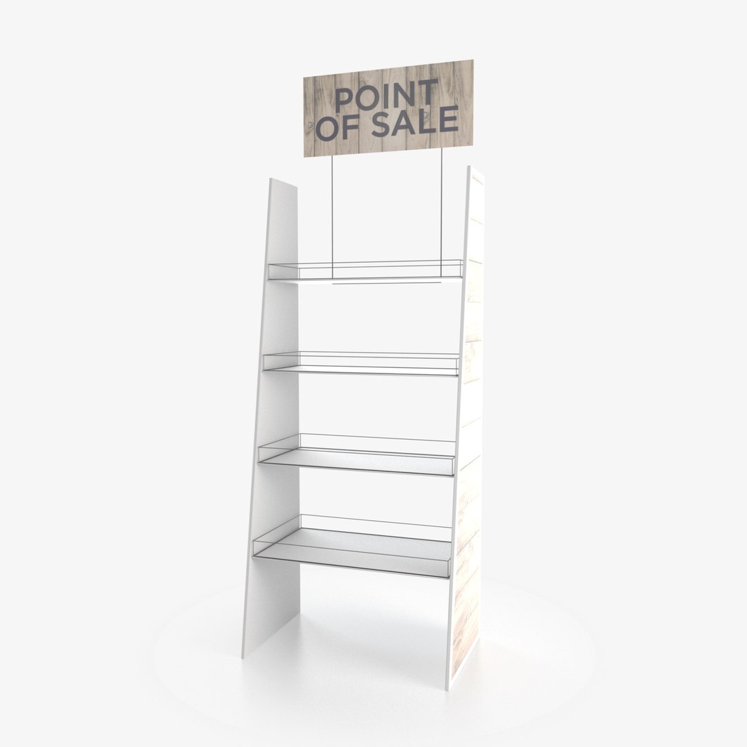 Display Rack 3D Model - TurboSquid 1372967