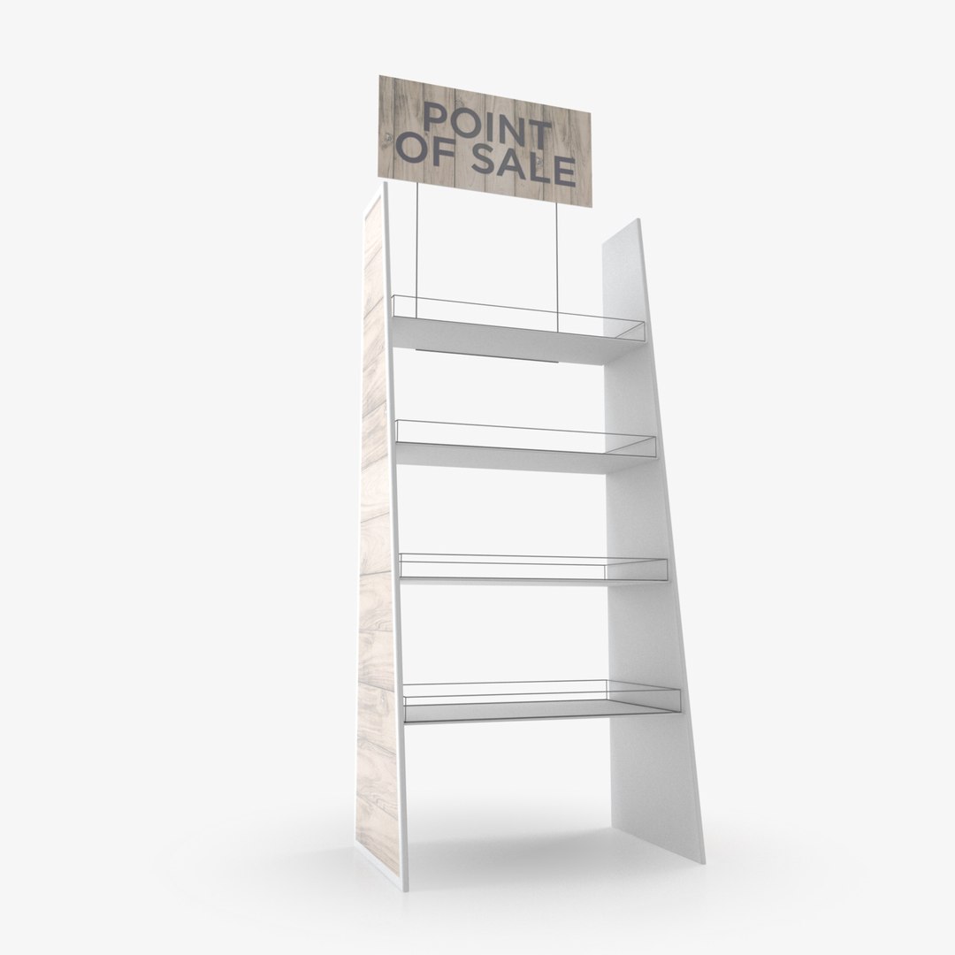 Display Rack 3D Model - TurboSquid 1372967