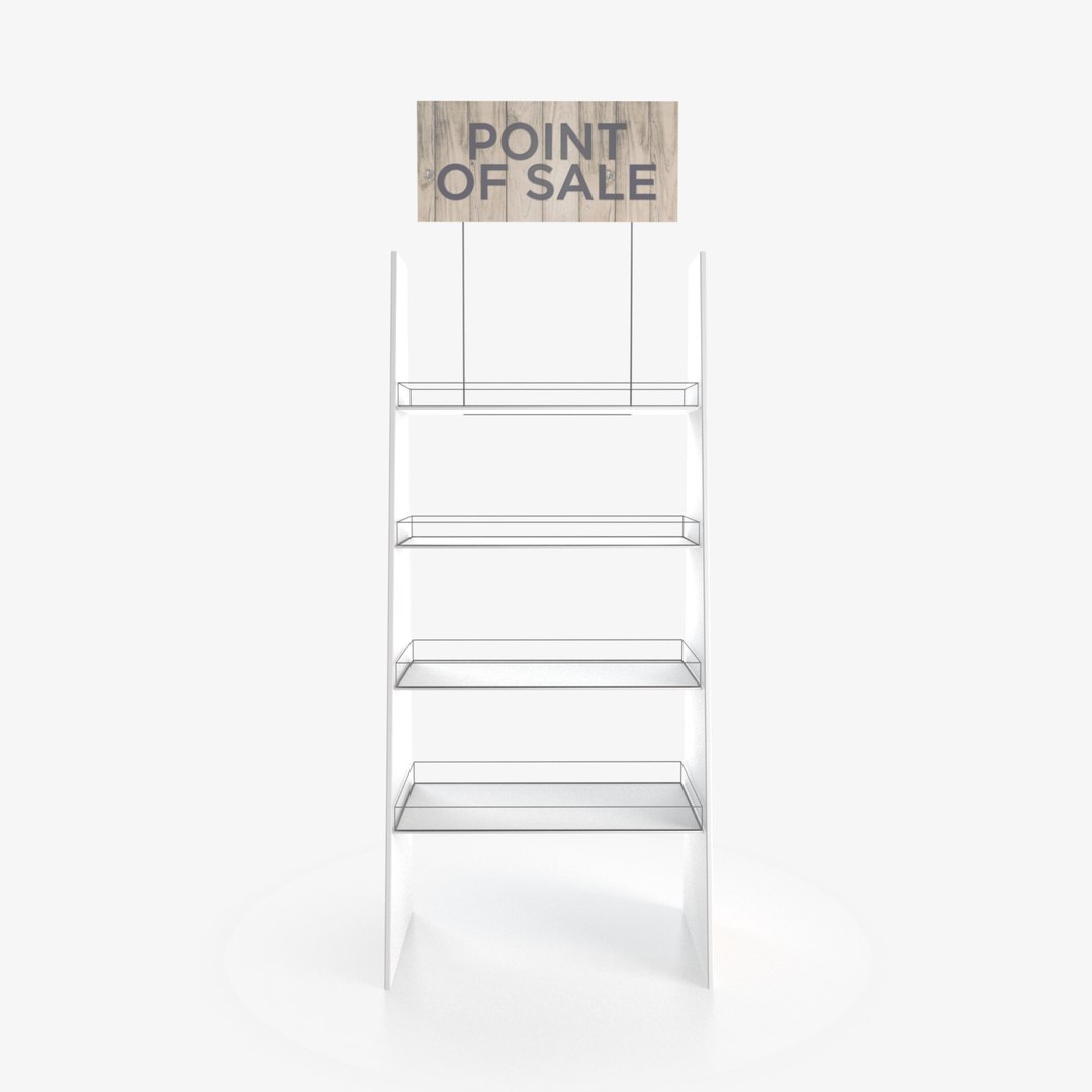 Display Rack 3D Model - TurboSquid 1372967
