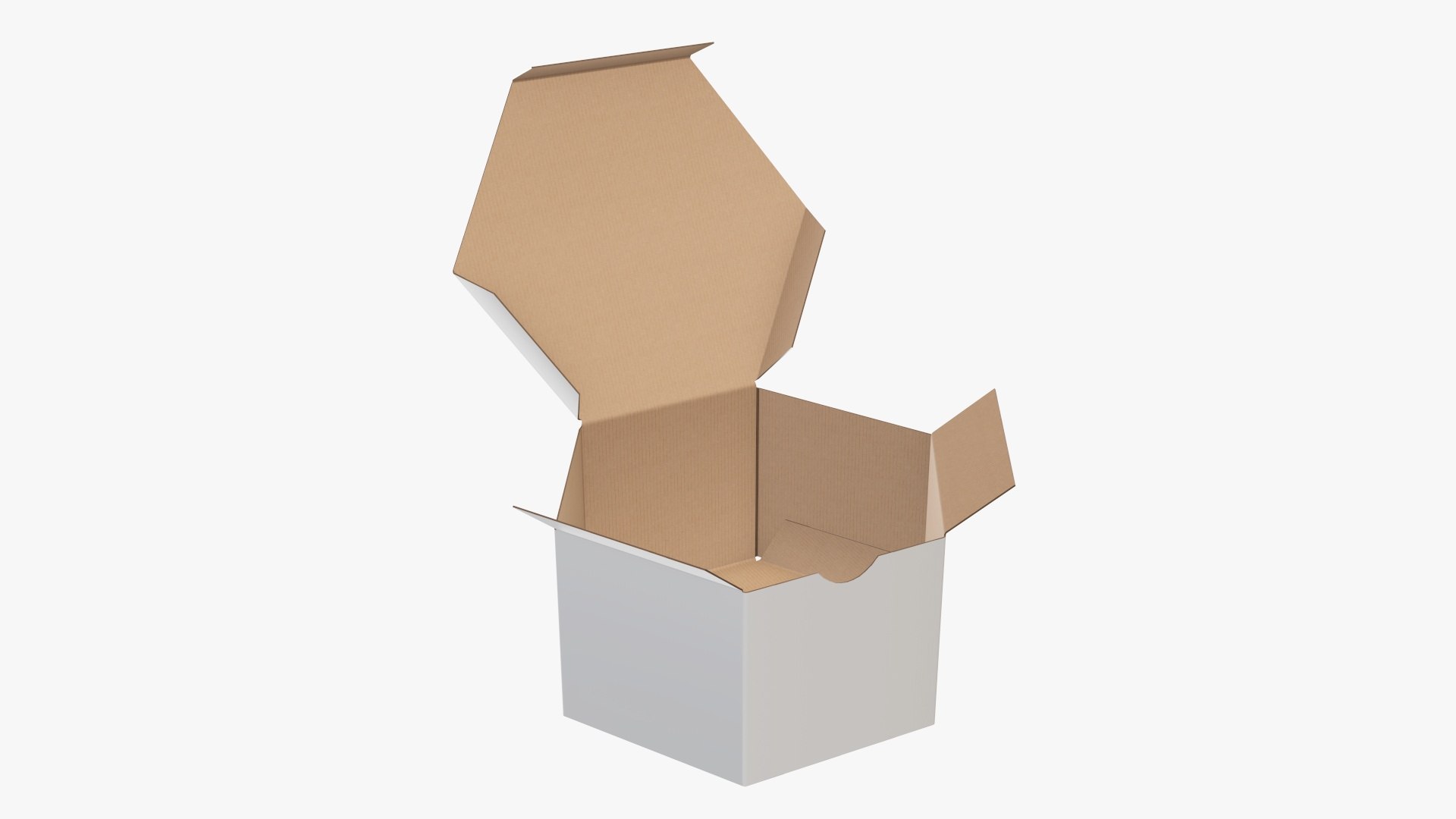 3D Model Packaging Corrugated Cardboard - TurboSquid 1578323