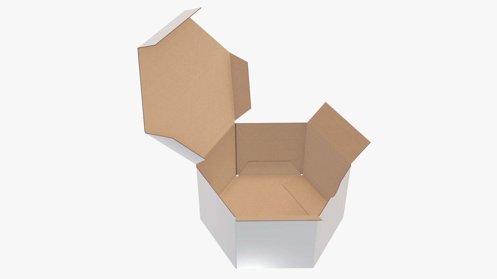 3D Model Packaging Corrugated Cardboard - TurboSquid 1578323
