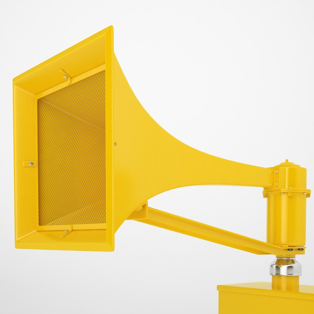 Emergency Tornado Siren 3D Model - TurboSquid 1433202