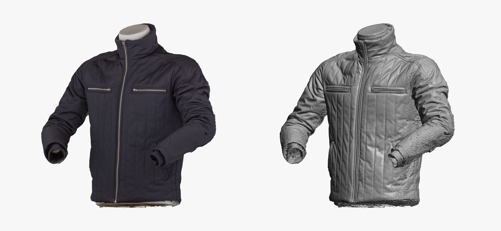 Male Winter Jacket 02 RAW Scan 3D model - TurboSquid 1957023