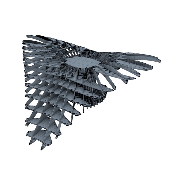 3d rhino parks parametric wood model