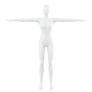 Faceless Female Mannequins 3D Model - TurboSquid 1409993