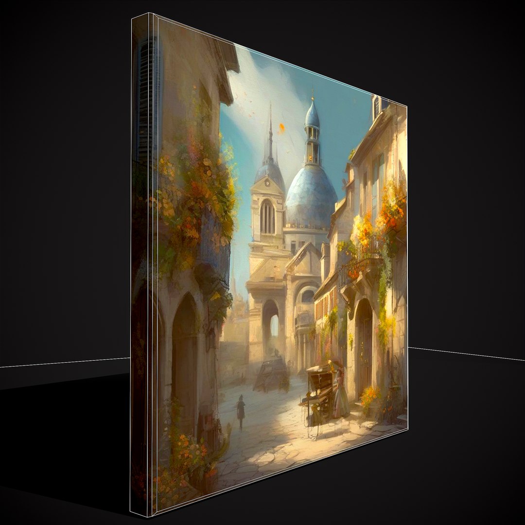 French Renaissance Painting Three Model - TurboSquid 2203441