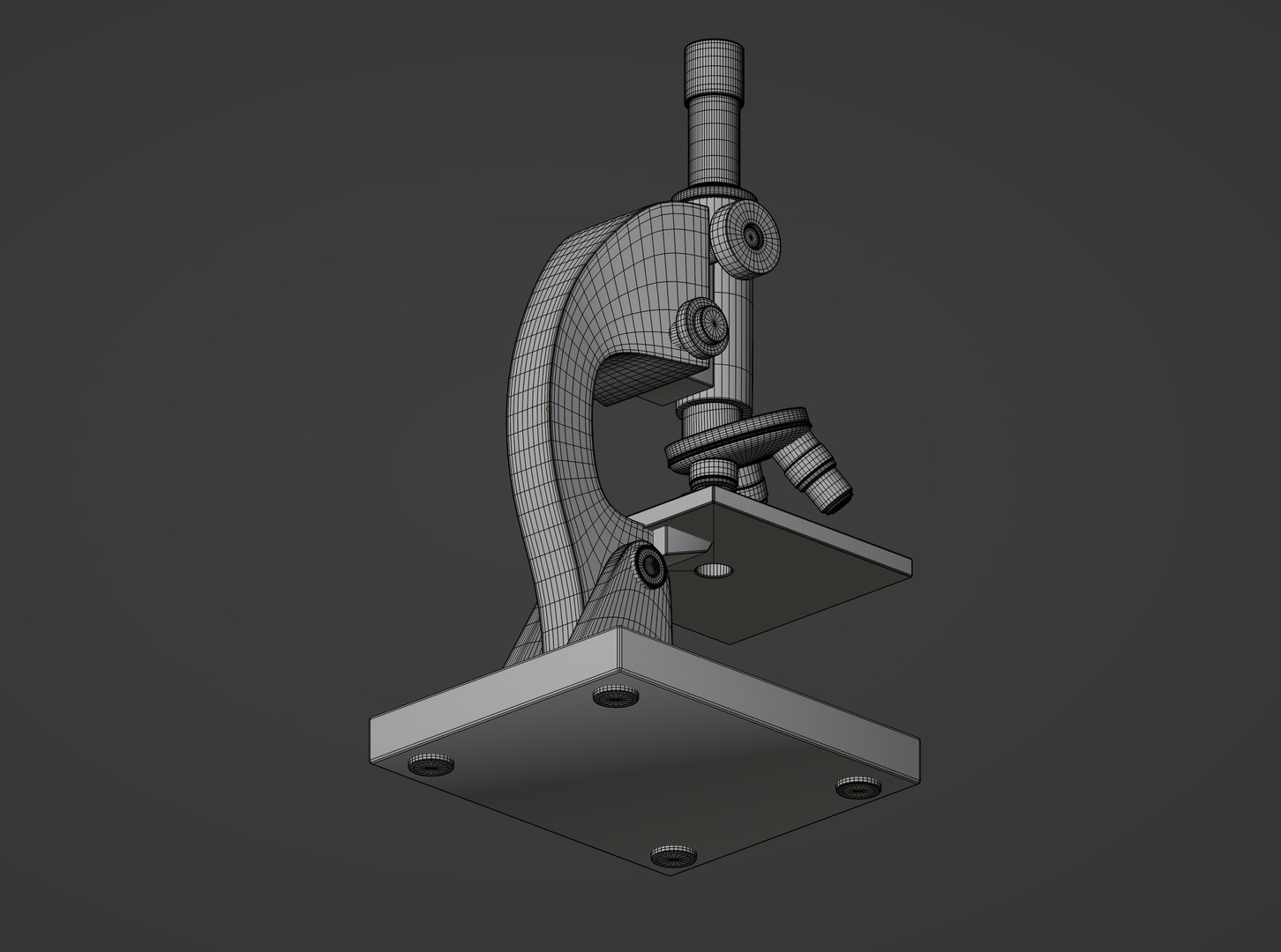 3D Model Microscope - TurboSquid 2197915