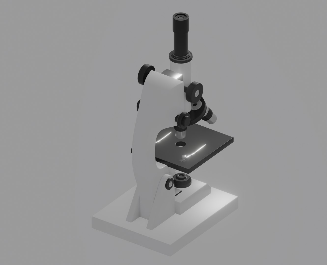3D Model Microscope - TurboSquid 2197915