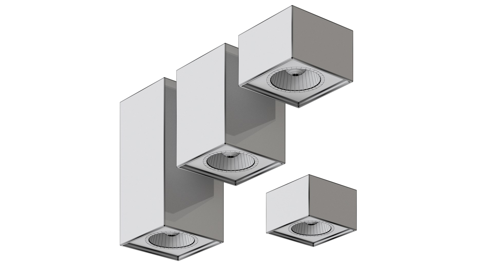 Baton SQ By Linea Light Group Ceiling Light Model - TurboSquid 1881782