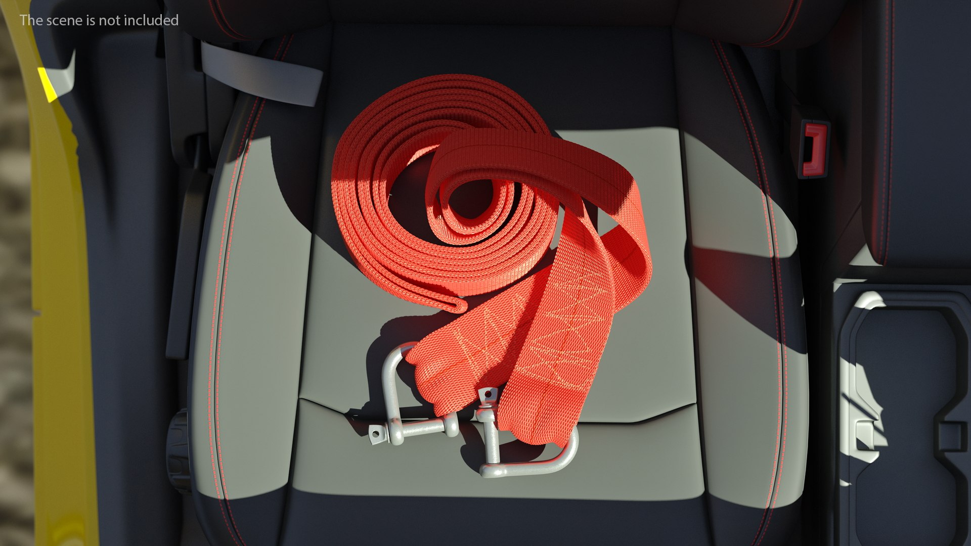 3D Towline Red - TurboSquid 2028925