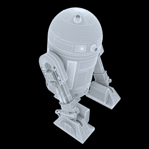 star wars r2d2 3d model