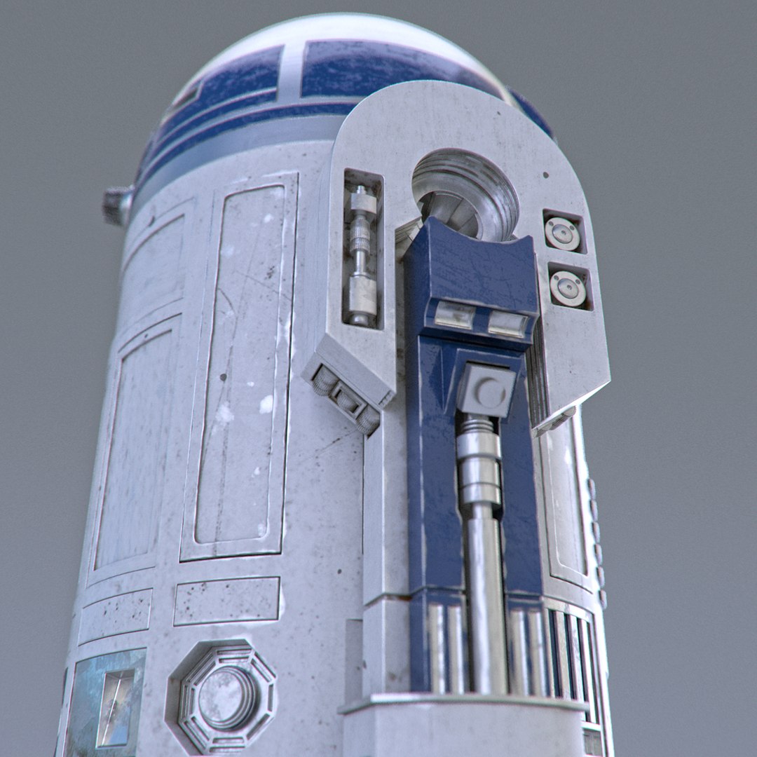 Star Wars R2d2 3d Model