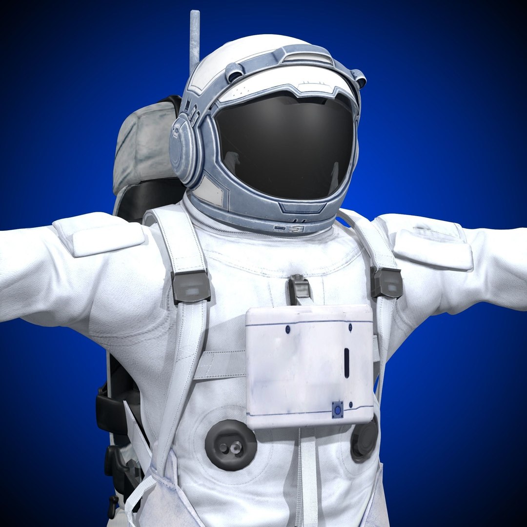 3D Model Astronaut Rigged - Face Include - TurboSquid 1864028