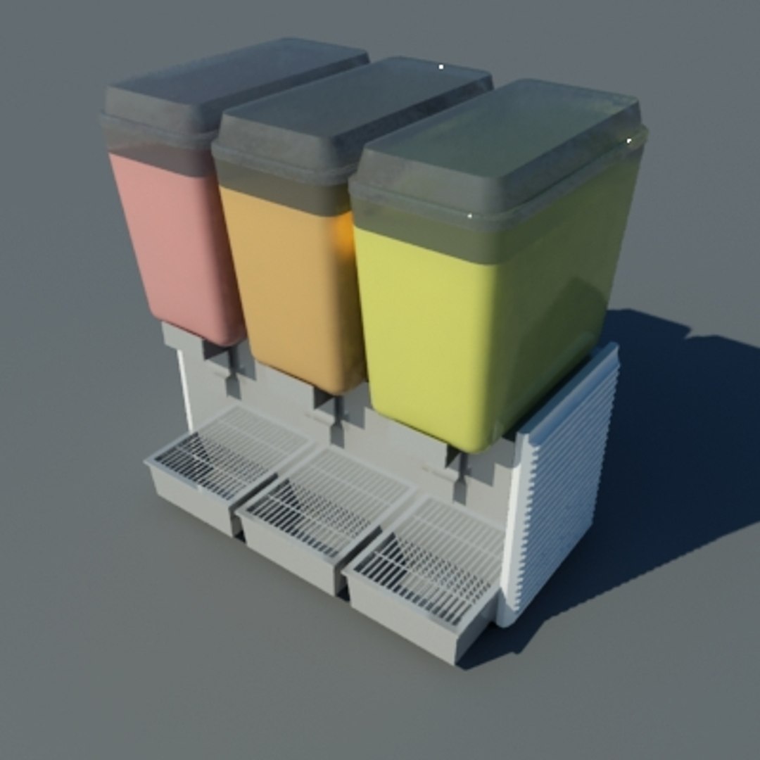 Juice Dispenser 3d Dwg