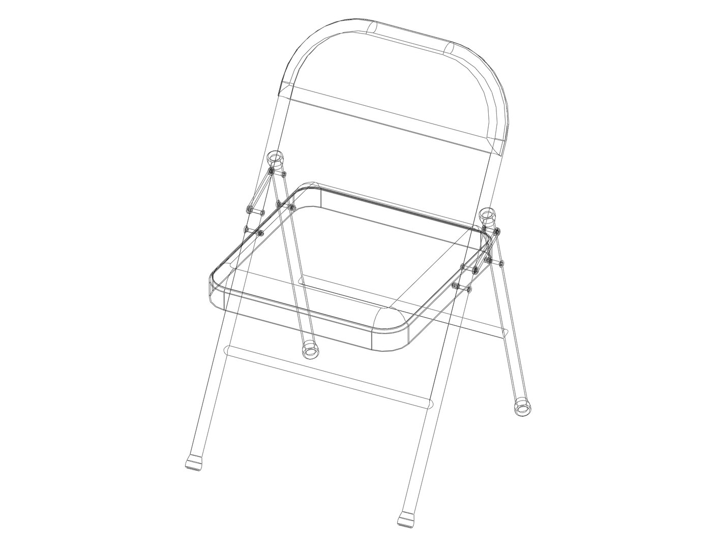 3D GB Folding Chair - TurboSquid 2176730