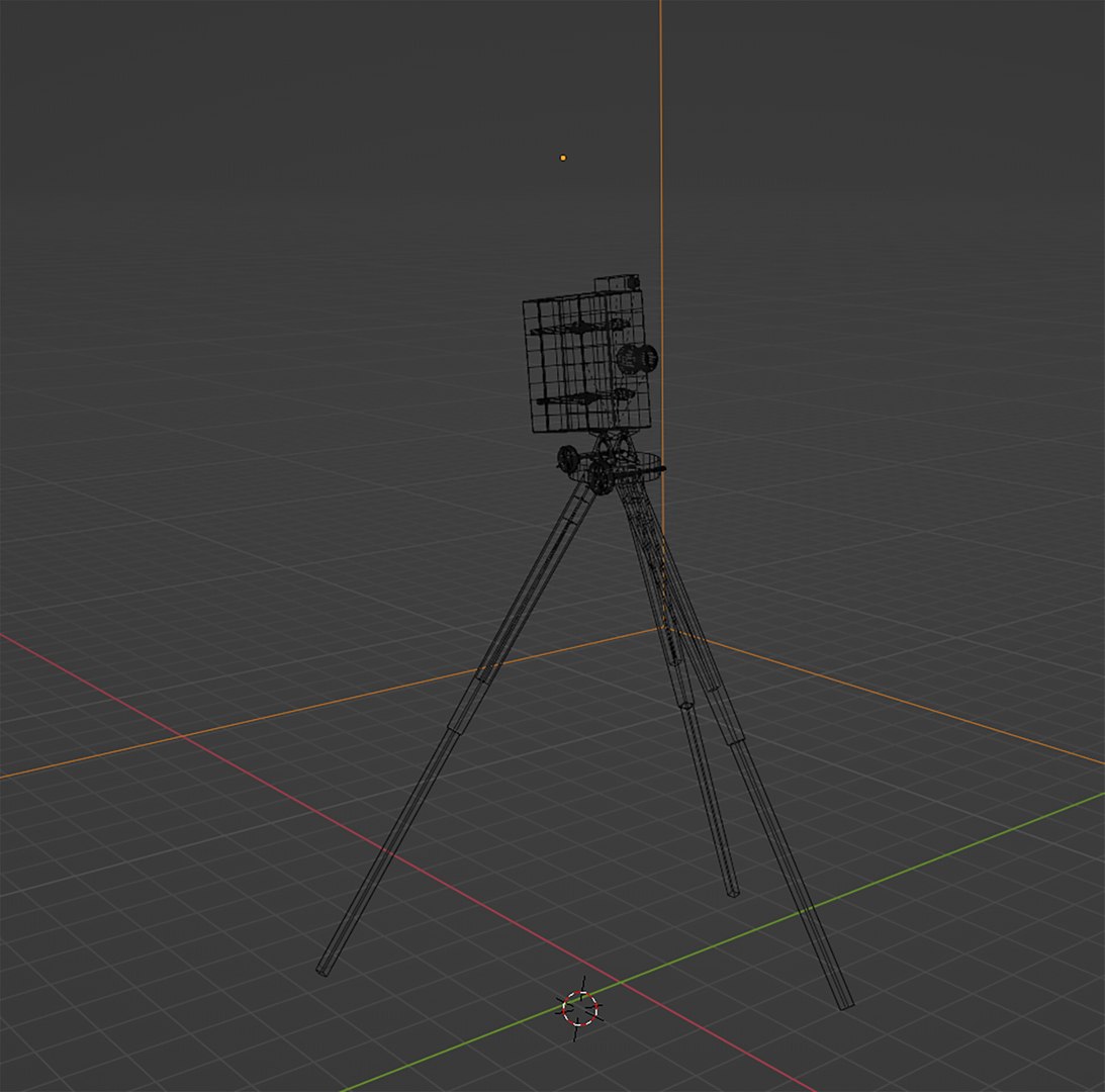 3D Model Kinemacolor 35mm Cine-Camera - TurboSquid 2250822