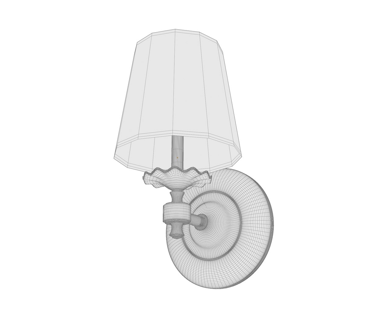 Wall Lamp Simple Classic Light 3D Model - TurboSquid 2183511