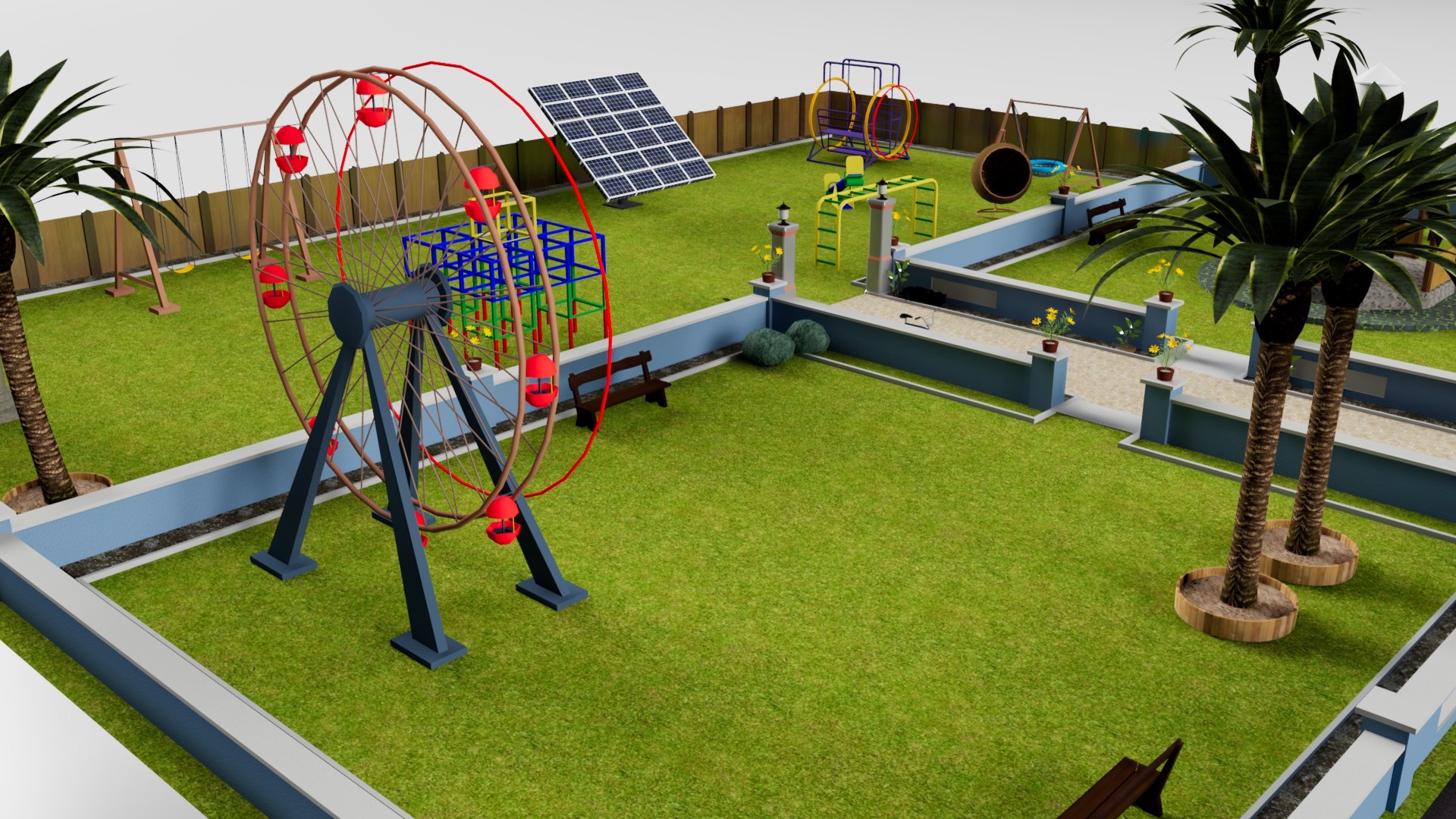 Park 3D Model - TurboSquid 2014628